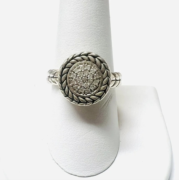 John Hardy | Jewelry | John Hardy Jai Diamond Encrusted Circle Ring ...